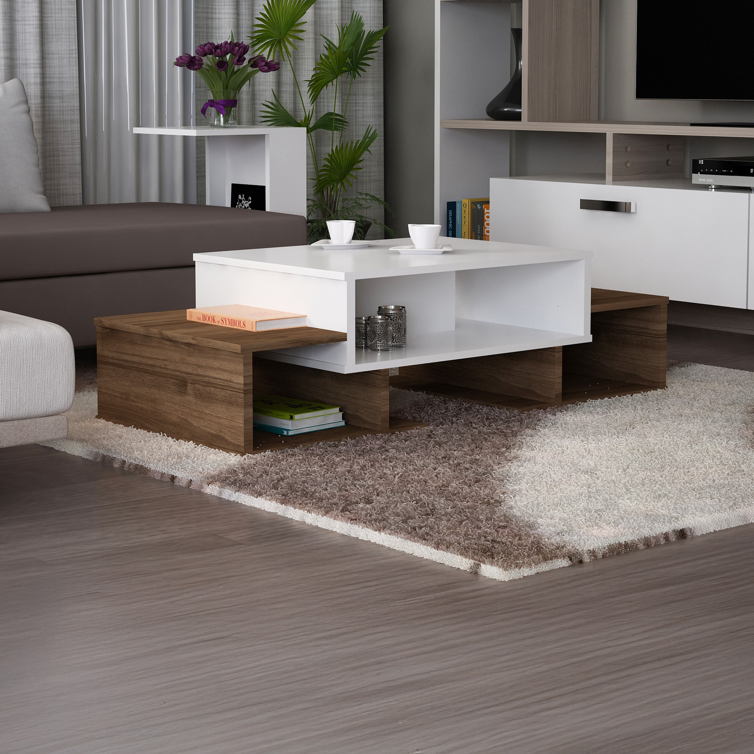 Buy Modulix Block Coffee Table with Storage Online in KSA | Homebox