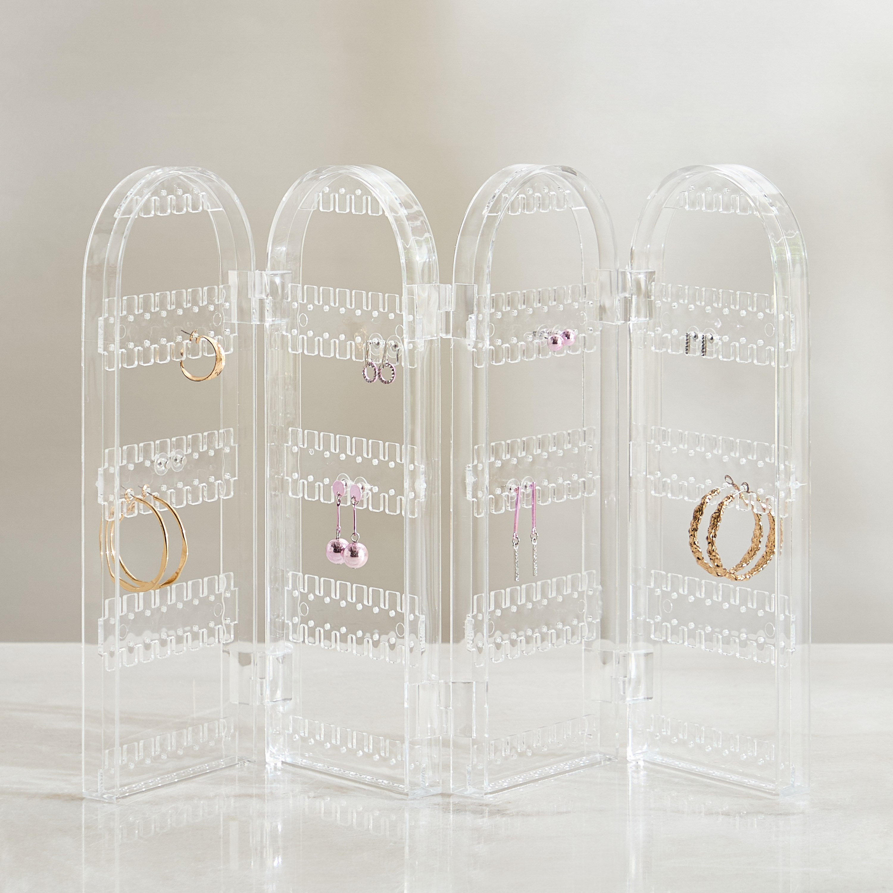 Buy Crystal Jewellery Folding Stand - 28.2x43.8x2.5 cm Online in KSA ...