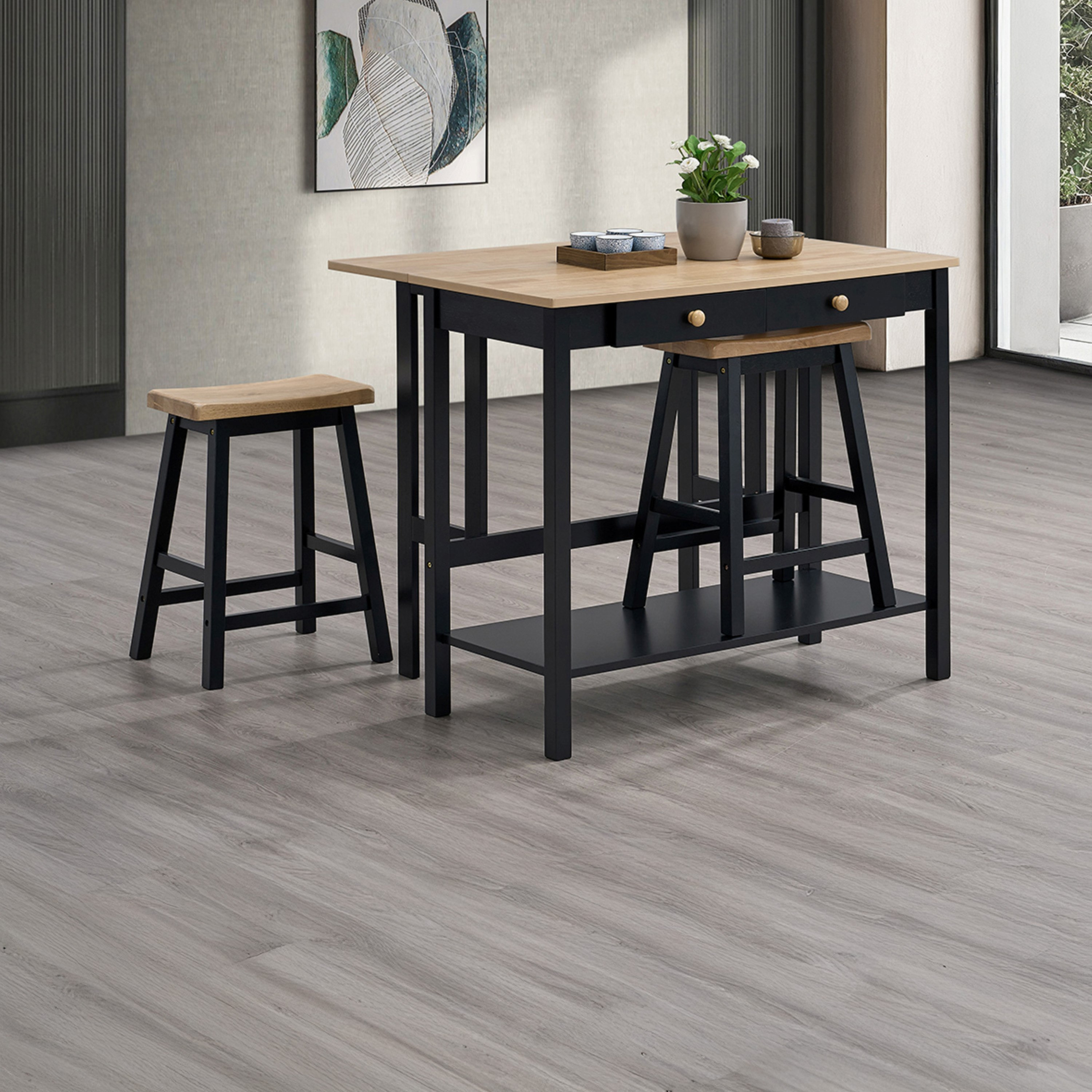 Buy Nesta 2-Seater Foldable High Dining Set Online in UAE | Homebox