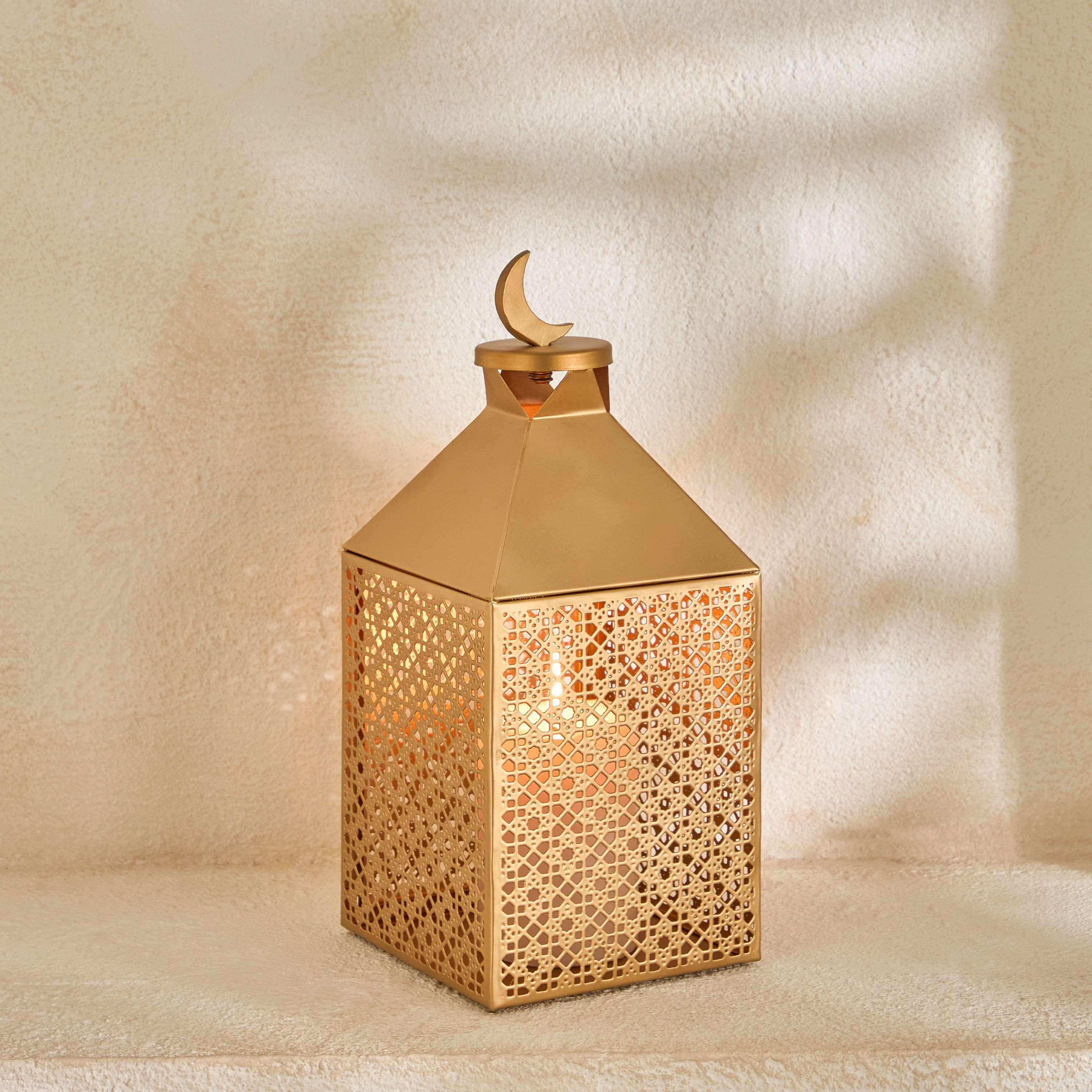 Buy Celestial Layali Noor Decorative Lantern - 14x14x32 cm Online in ...