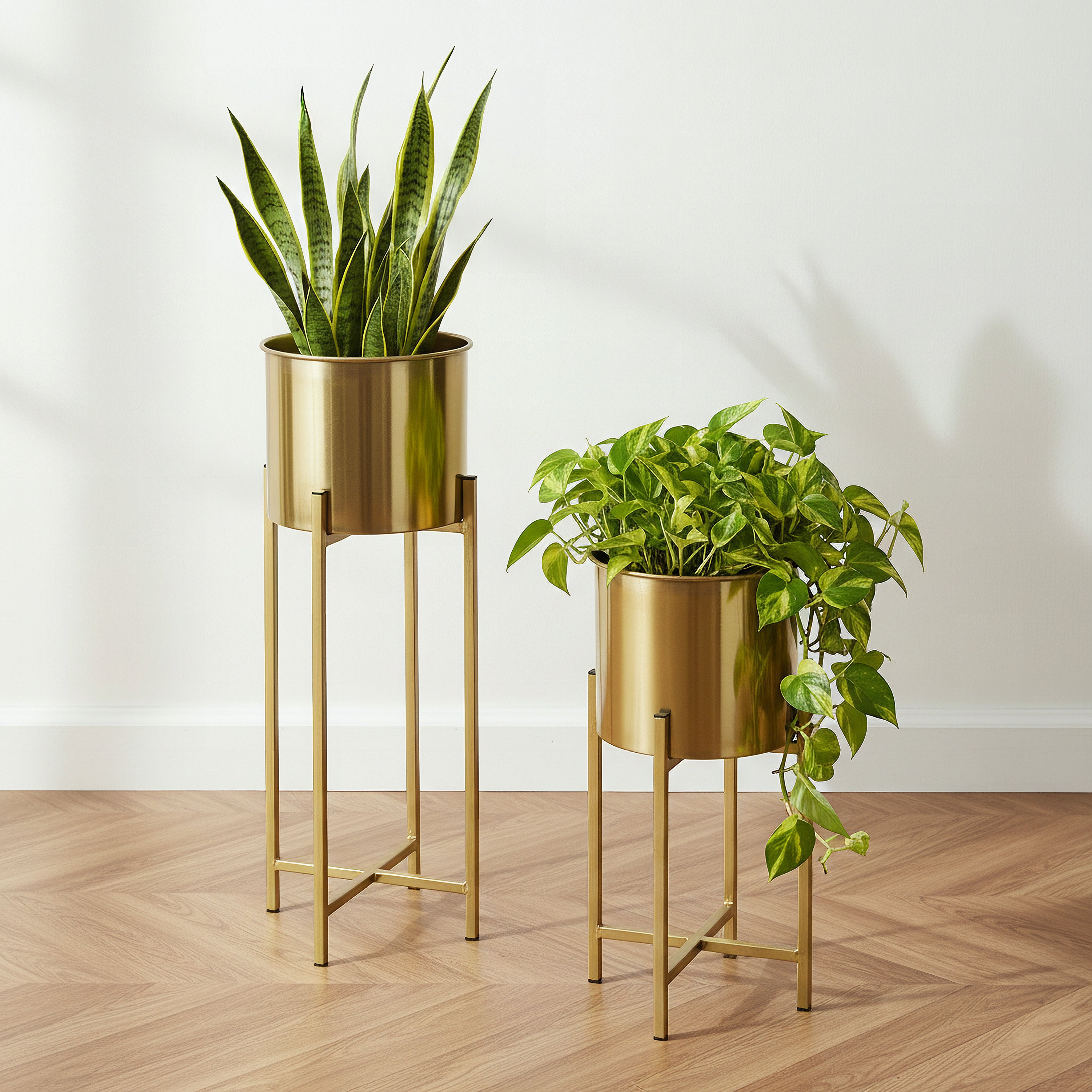 Buy Vista Ace Premium Metal Planter Stand - Set of 2 Online in UAE ...