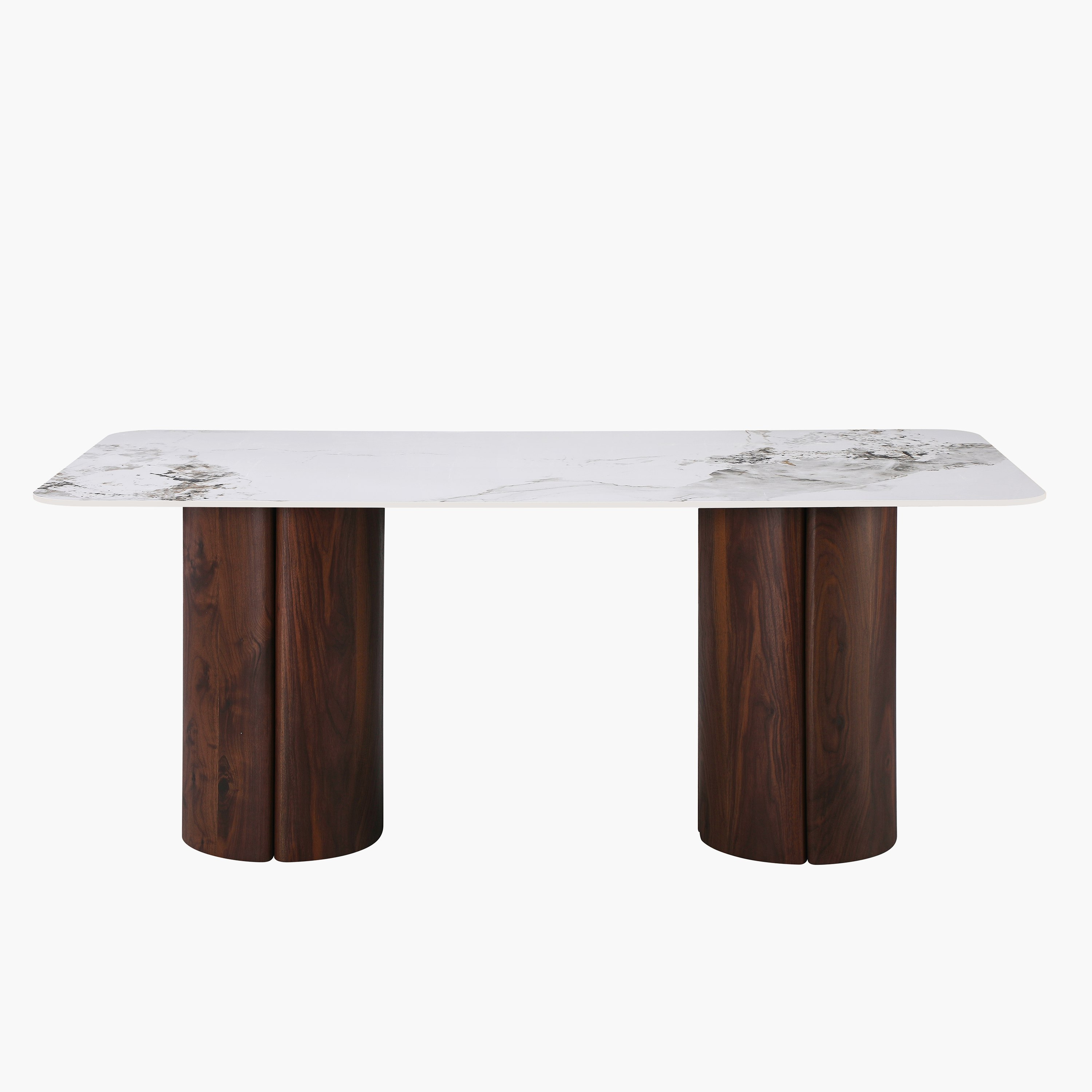 Buy Mayra 6-Seater Sintered Stone Top Dining Table Online in KSA | Homebox