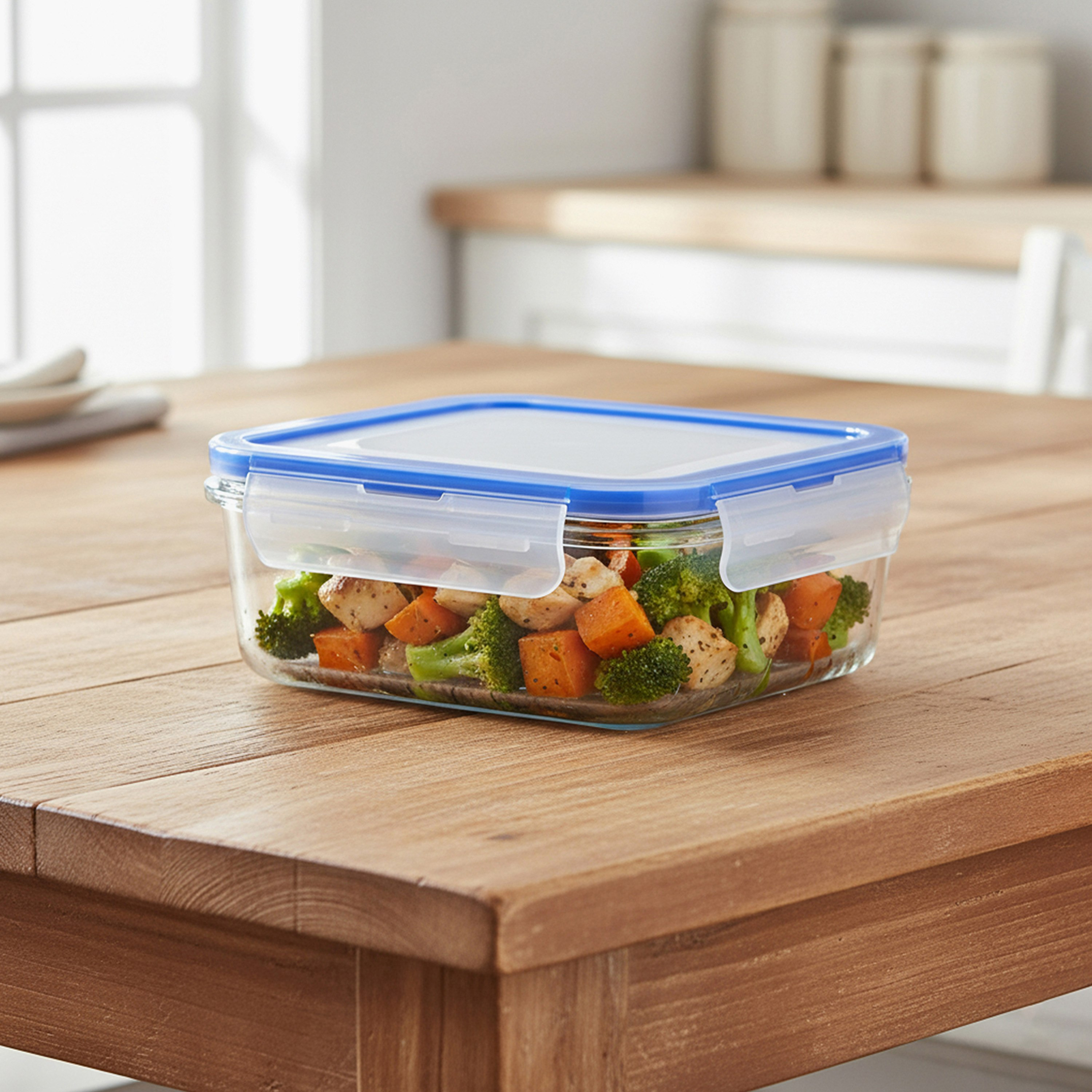 Buy Feast Rectangular Food Storage Box with Lid - 700 ml Online in UAE ...