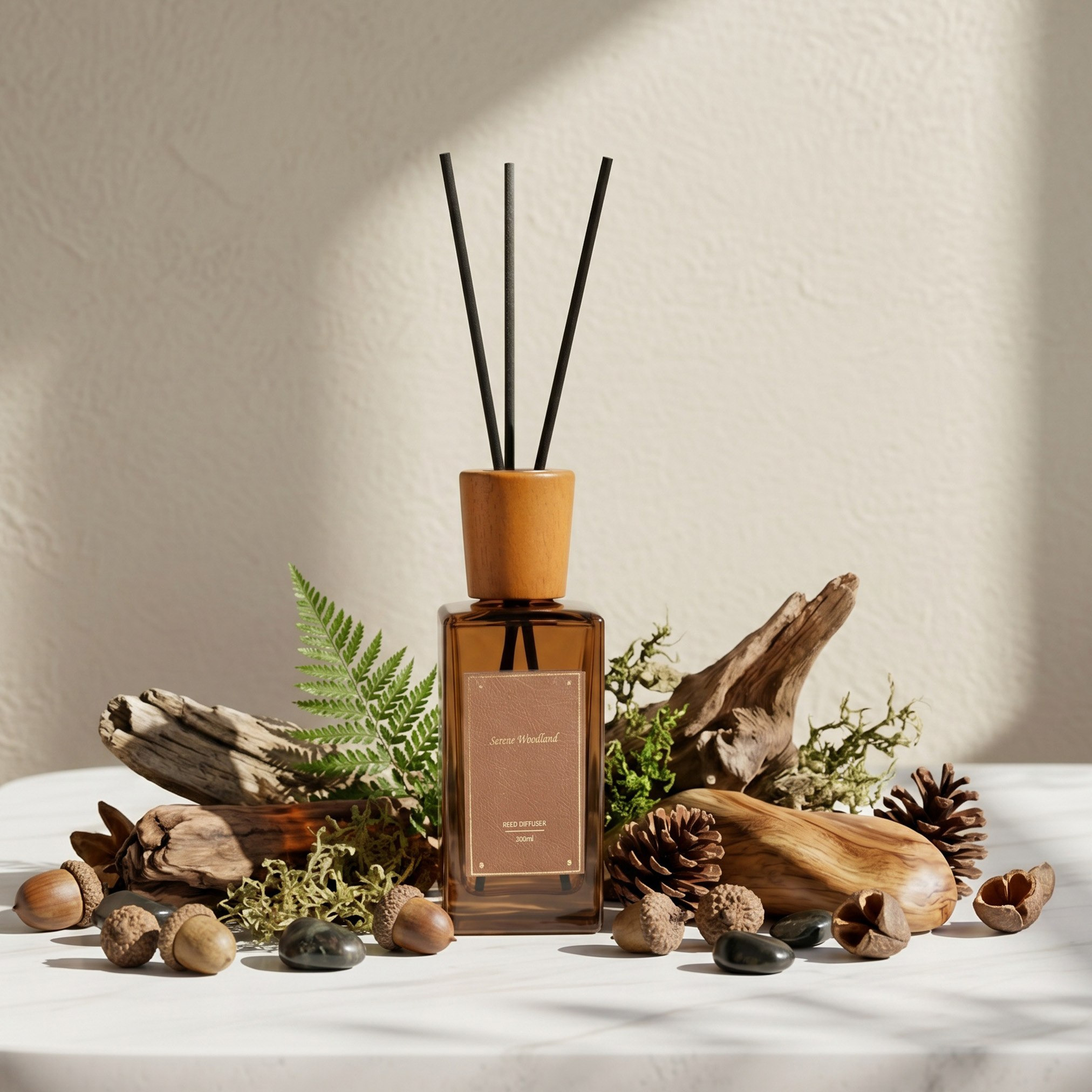 Buy Nuvori Scentelier Serene Woodland Reed Diffuser - 200 ml Online in ...