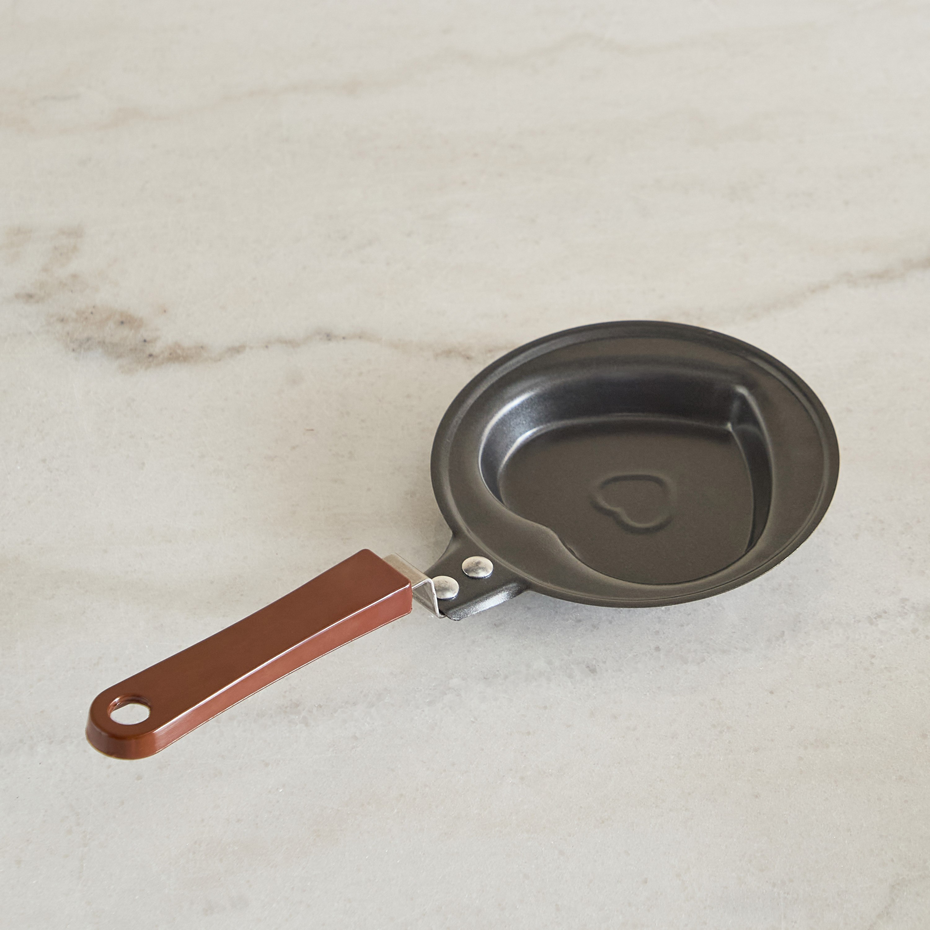 Buy Feast Heart Shape Mini Poele Fry Pan - 12 cm Online in UAE | Homebox