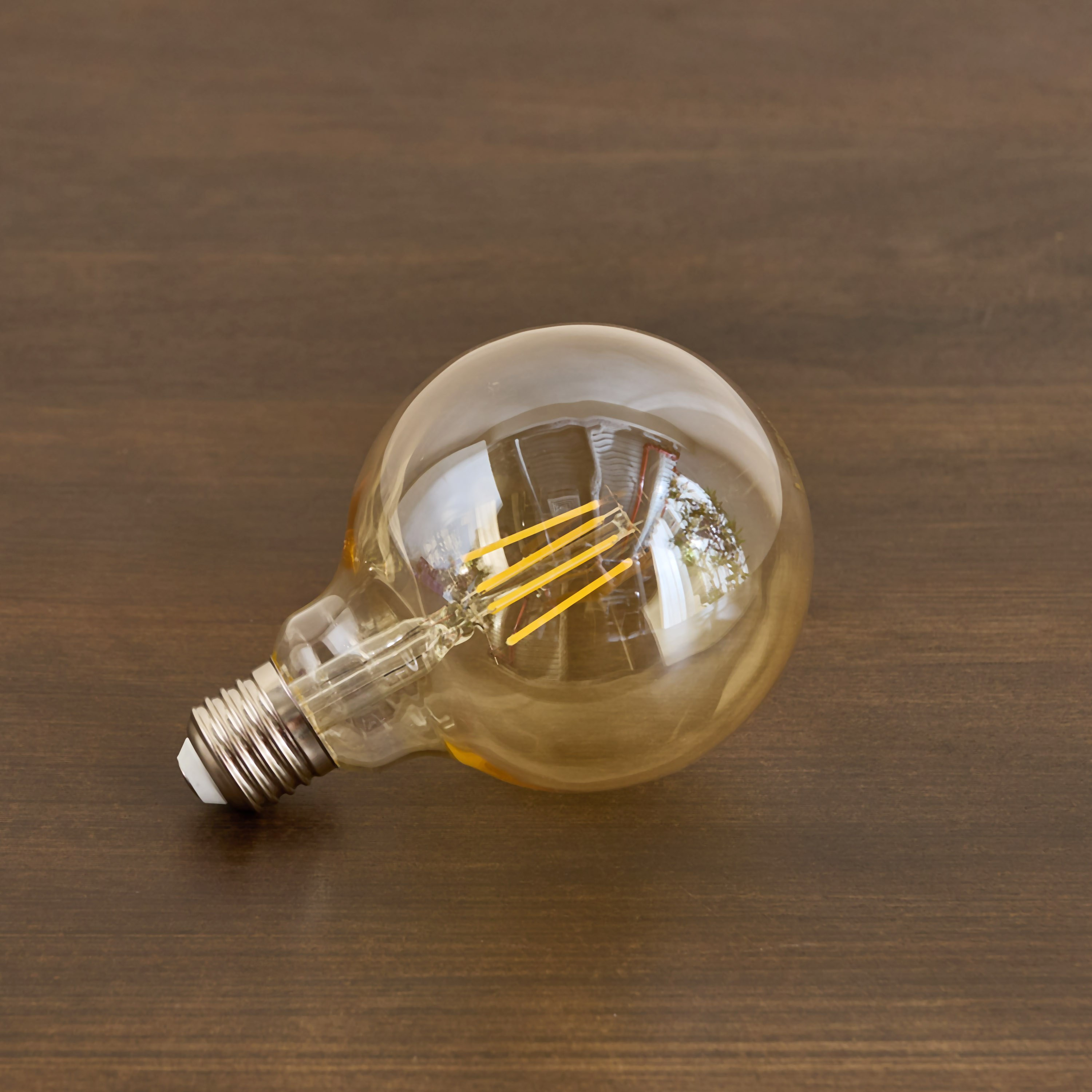 Buy Levin Filament Global LED G95 6W Bulb Online in UAE | Homebox