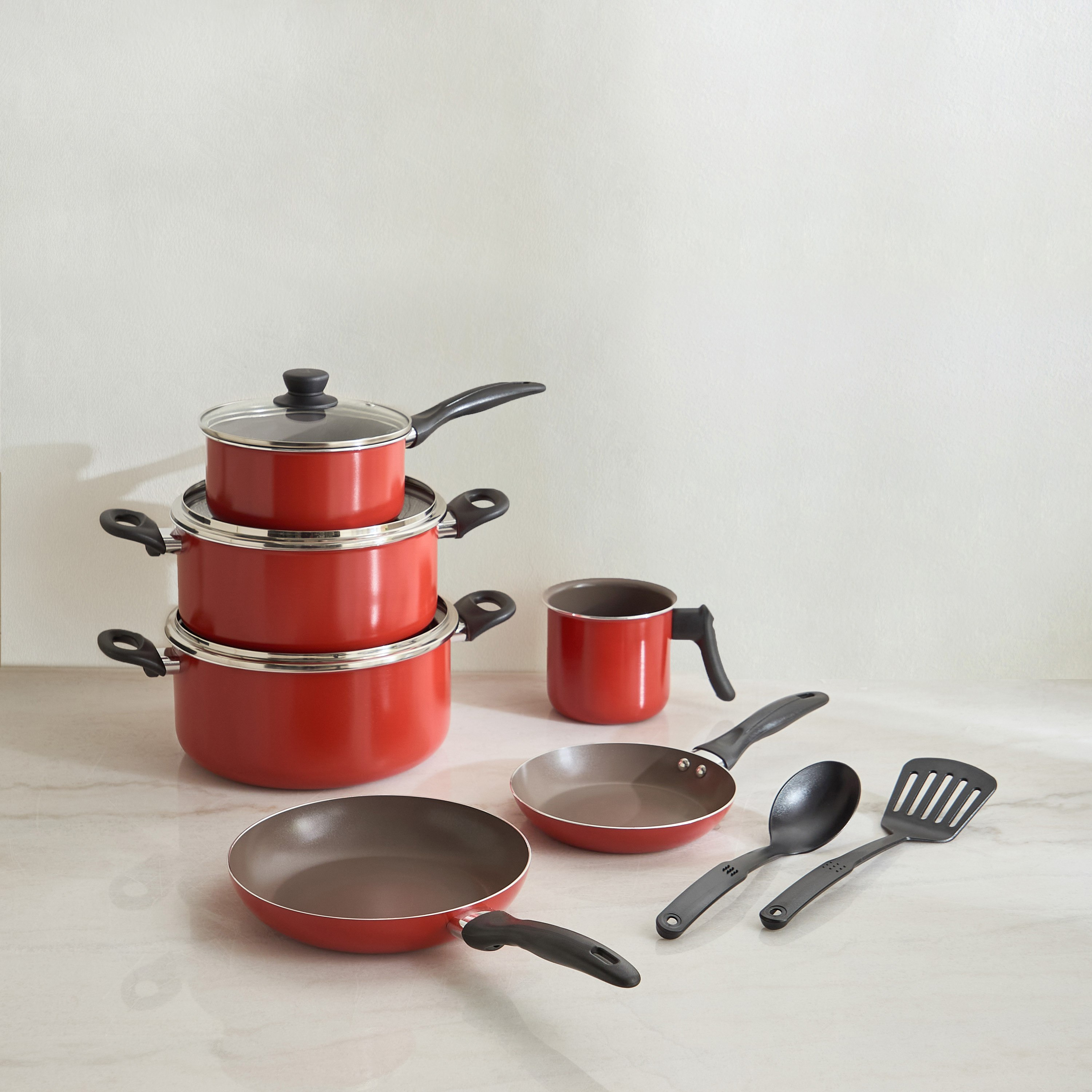 Buy Brinox 11-Piece Graphite Cookware Set Online in UAE | Homebox