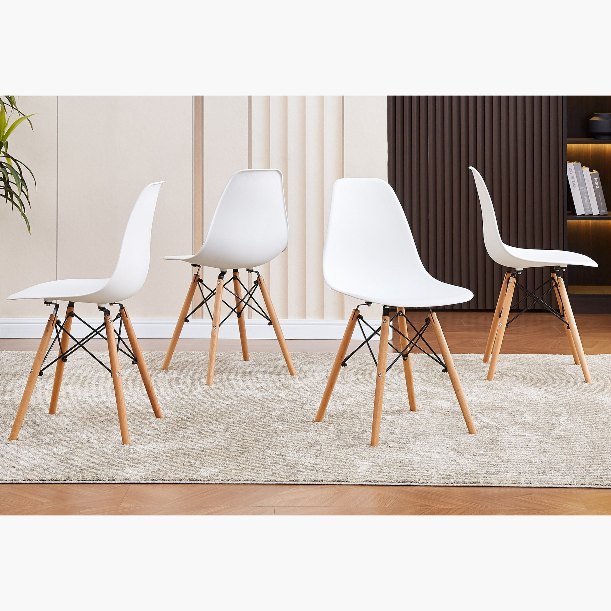 Buy Dimi 4-Piece Dining Chair Package Online in KSA | Homebox