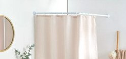 Buy Ivy Meadows 90 GSM Gemini Shower Curtain - 180x180 cm Online in KSA ...